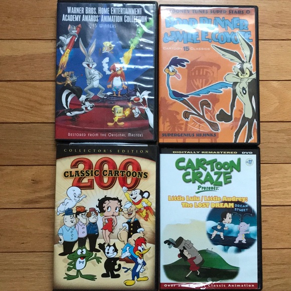 Media | Classic Cartoons Dvdslooney Tunes Boop Popeye Road Runner ...
